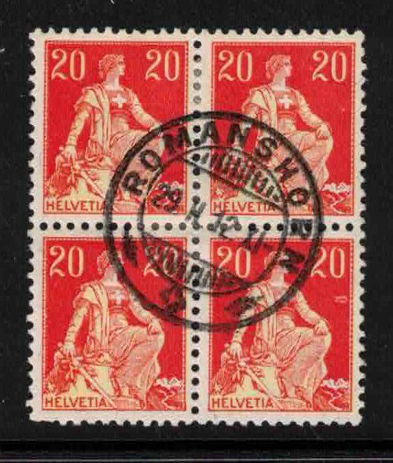 Helvetia mit Schwert Nr.108 im 4er-Block ʘ (Neu (gemäss Beschreibung)) in Nuglar für CHF 30 ...