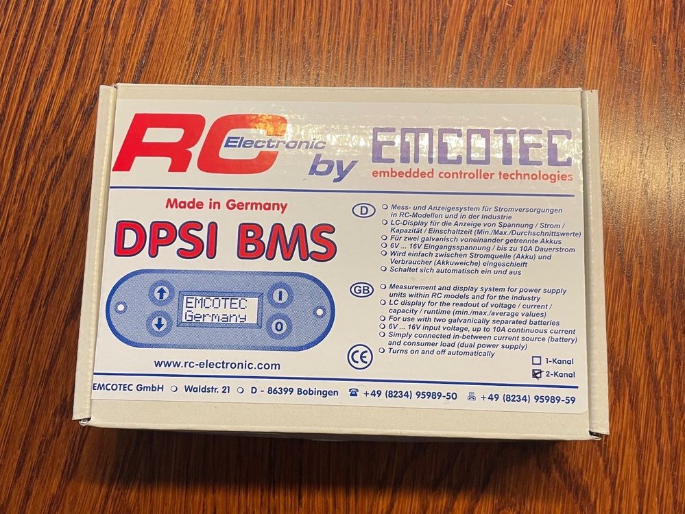 Emcotec DPSI BMS (Gebraucht) in Schaffhausen für CHF 20 – mit Lieferung ...