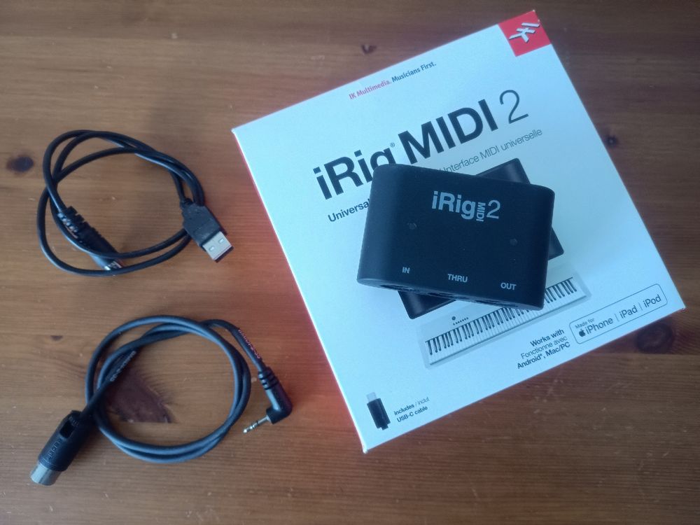 iRig MIDI2 MIDI Interface für Android, iOS, Mac und Win (Neu (gemäss Beschreibung)) in Unterkulm ...