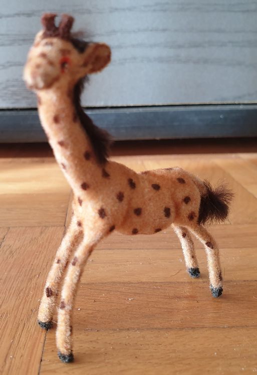 Giraffe - Felltier -60er Jahre- Max Carl /Germany (Gebraucht) in ...