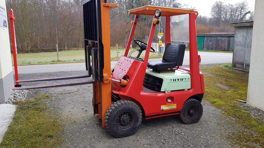 Toyota 4 Rad Gabelstabler 1500 (Gebraucht) in Romanshorn für CHF 5800 ...