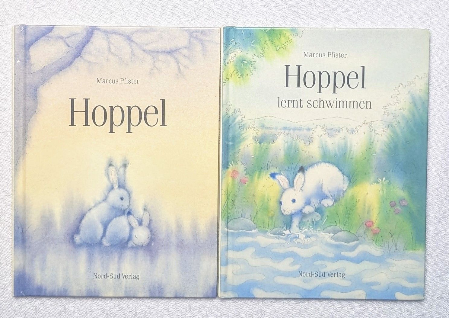 Hoppel & Hoppel lernt schwimmen - Marcus Pfister (Neu (gemäss ...