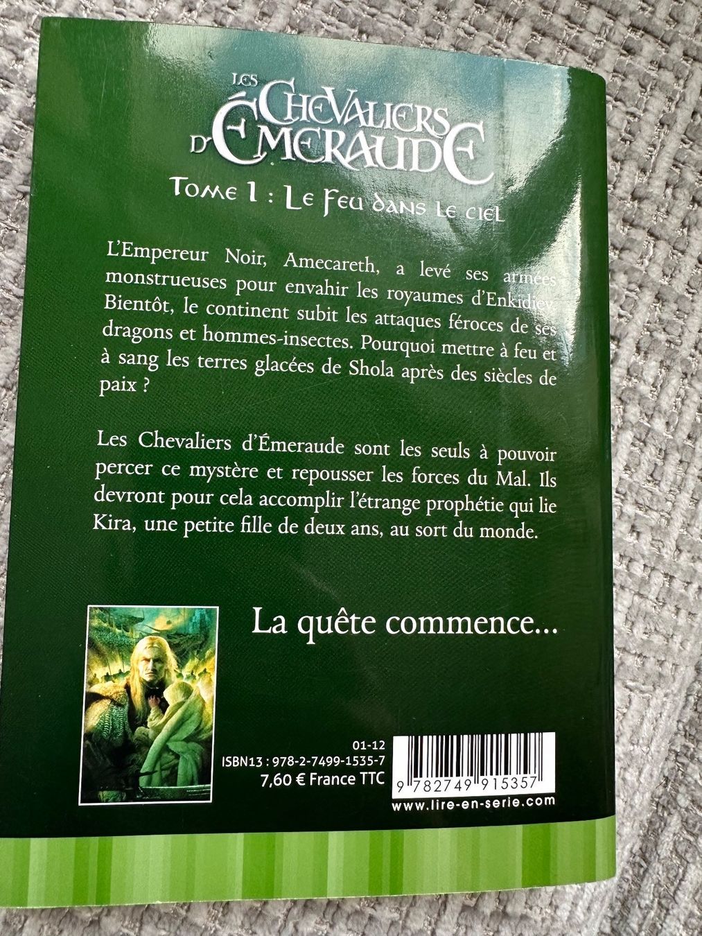 🟢 Les Chevaliers d'Emeraude, 12 tomes, collection complète (D'occasion) à Misery pour CHF 79.95 ...