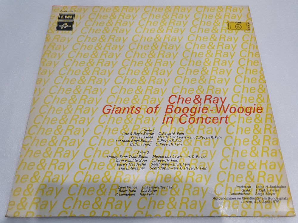 Che & Ray – Giants Of Boogie-Woogie & Blues | Kaufen auf Ricardo