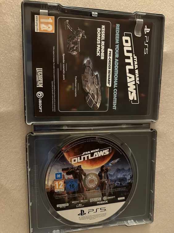 Star Wars Outlaws PS5 ( Steelbook) (Gebraucht) in Bern für CHF 28 – mit ...