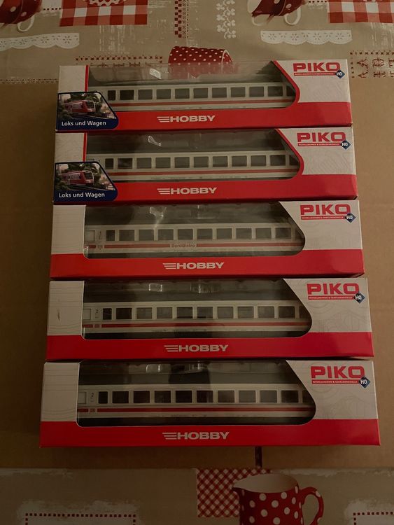 H0 Piko IC-Schnellzugwagenset 5-teilig in OVP (Neu und originalverpackt ...