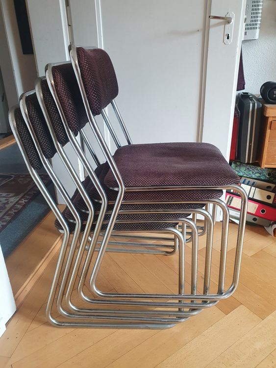 5 Vintage Stühle 60er Jahre Made in Italy | Kaufen auf Ricardo