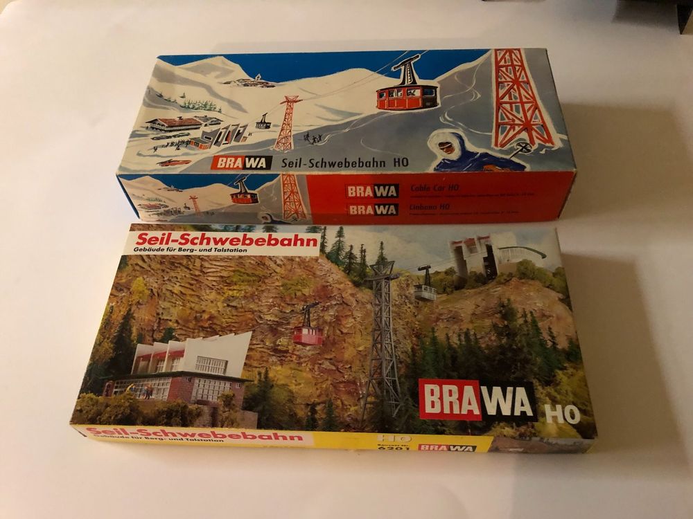 BRAWA H0 Seil-Schwebebahnset 6200+6201 | Kaufen auf Ricardo