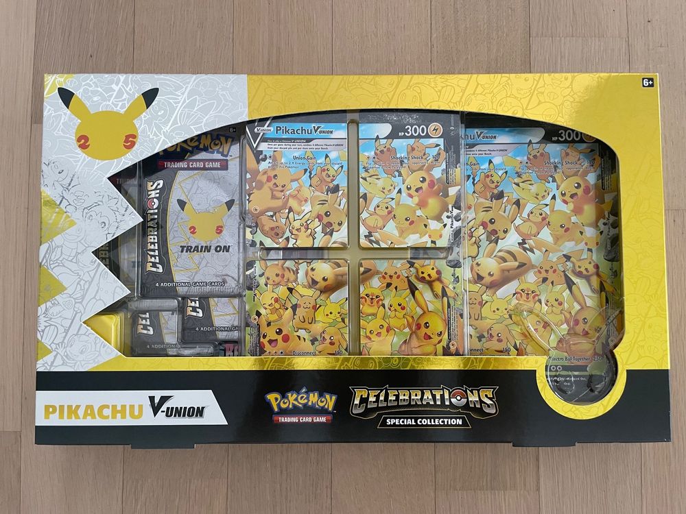 Celebrations Special Collection Pikachu V Union - EN sealed (Neu und ...