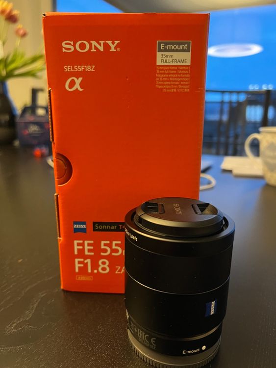 SONY FE 55mm F1.8 ZA E-Mount Objektiv (Gebraucht) in Peseux für CHF 350 ...