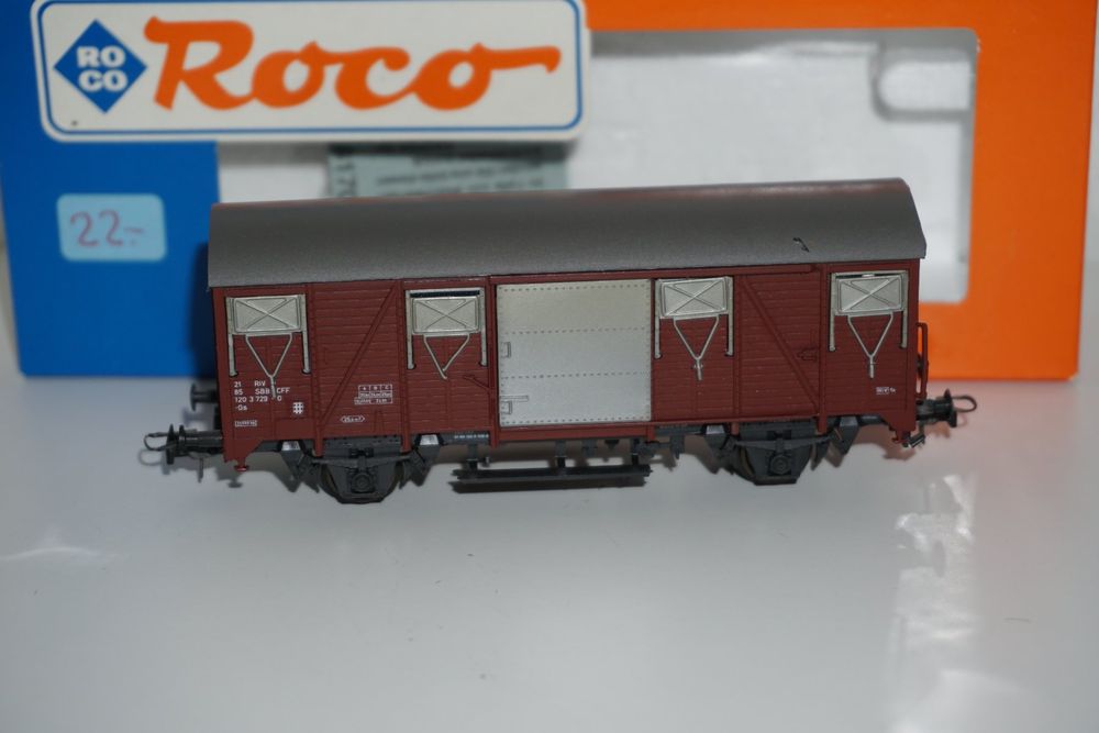 Roco 46254 - SBB gedeckter Güterwagen H0/DC | Kaufen auf Ricardo