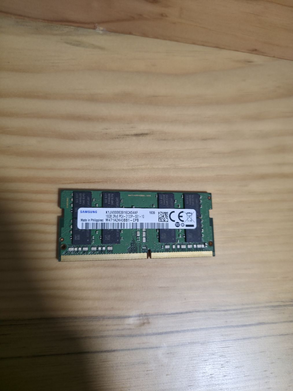 1x Samsung 16GB 2Rx8 PC4-2133P-SE1-10 (Neu (gemäss Beschreibung)) in ...