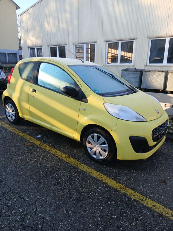 PEUGEOT 107 50PS. (Gebraucht) in AVENCHES für CHF 1700 – nur Abholung ...