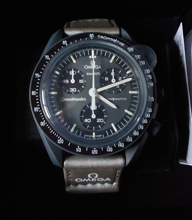 4 X Swatch Omega Moonswatch, Neptune, Moon, Mercury, Earth | Kaufen auf ...