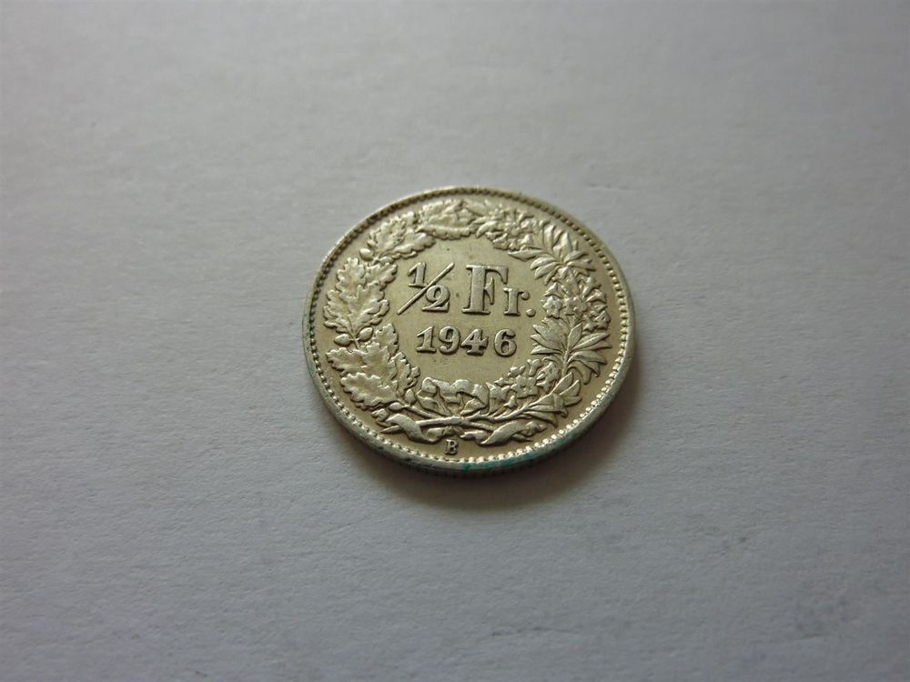 Fehlprägung : 50 Rp. 1946 gleichstehend (Gebraucht) in Birrwil für CHF 112 – mit Lieferung auf ...