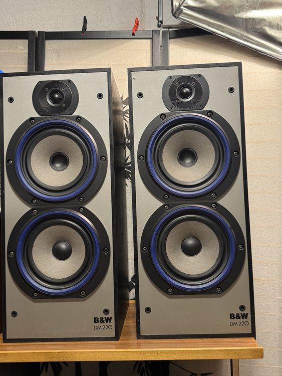 B&W DM 220 Lautsprecher Paar / Boxen / Speaker / HIFI / Ster (Gebraucht) in Schlieren für CHF 30 ...