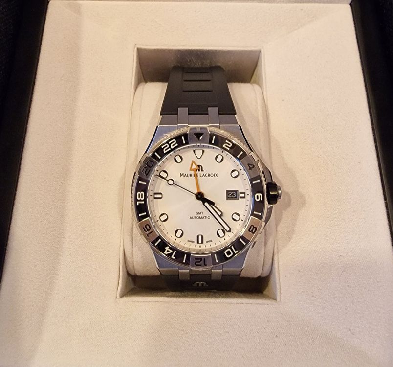 Maurice Lacroix Aikon Venturer GMT Automatik AI6158-SS001-13 (Neu und ...