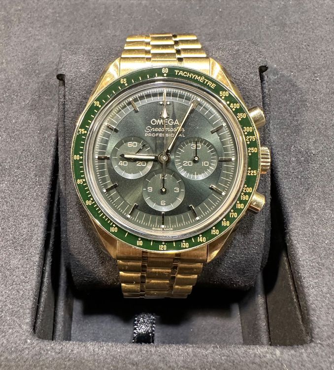 Ab 1.- Omega Speedmaster Moonshine Gold 18K Green (Gebraucht) in Zürich ...