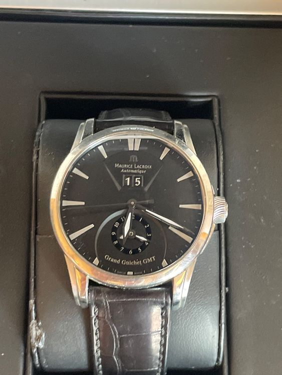 Montre MAURICE LACROIX Grand guichet GMT Automatique ~40mm (Gebraucht ...