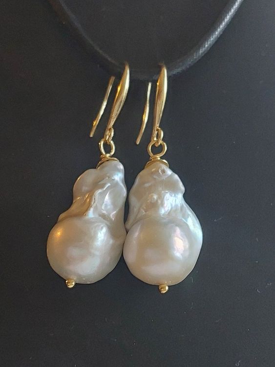 Ohrringe verg. mit XXL barock perlen ohringe ohrhänger (Neu und originalverpackt) in Winterthur ...