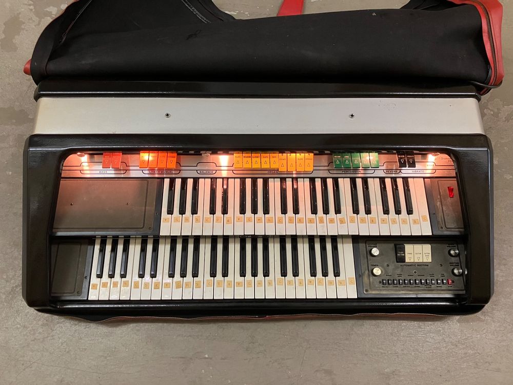 Vintage 70er CRB Diamond 701 elektrische Orgel (Gebraucht) in Flums für ...