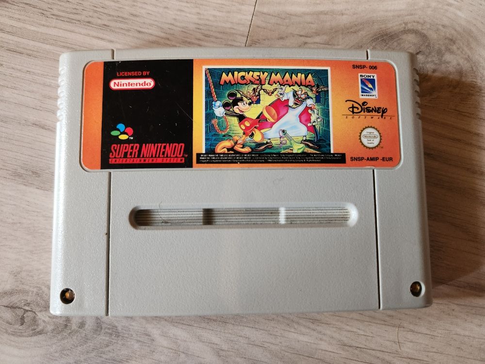 Mickey Mania SNES Spiel Modul Klassiker Rarität | Kaufen auf Ricardo