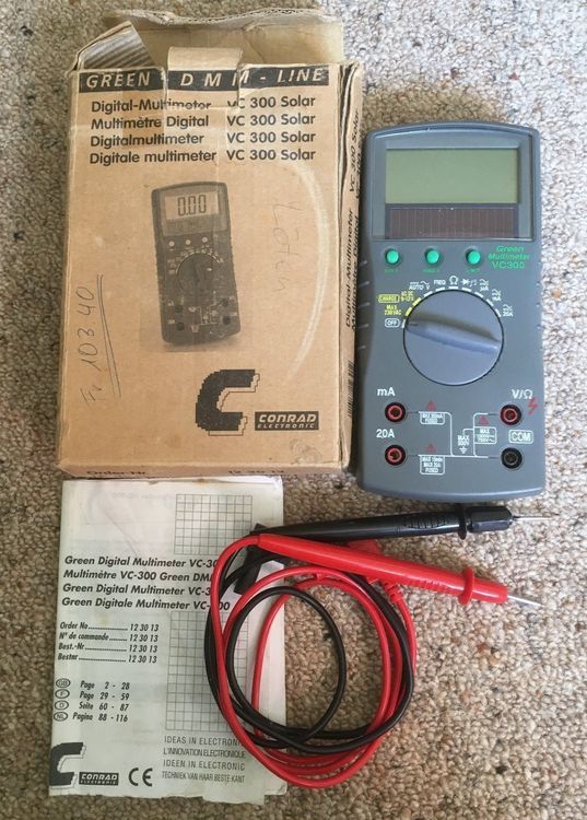 Digital Multimeter Solar | Kaufen auf Ricardo