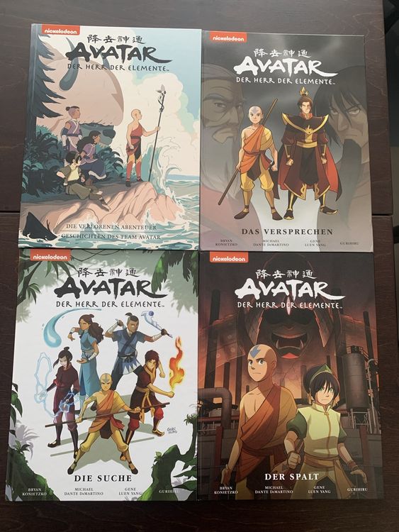 Avatar: Herr der Elemente: 4 Sammelalben (Premiumausgabe) (Gebraucht ...