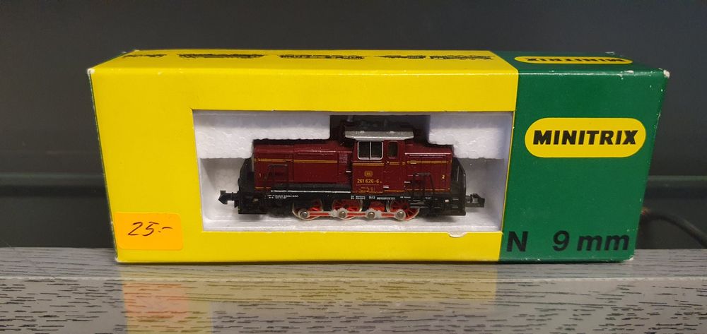 MINITRIX: DB DIESELLOK BR 261 ROT OVP 2024 (Gebraucht) in Biglen für CHF 25 – nur Abholung auf ...