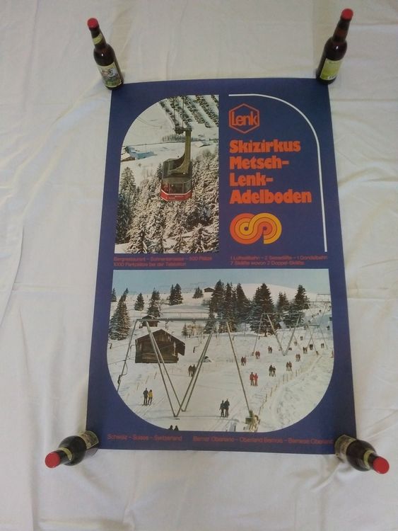 Originalplakat SKIZIRKUS METSCH LENK ADELBODEN (Gebraucht) in Appenzell ...