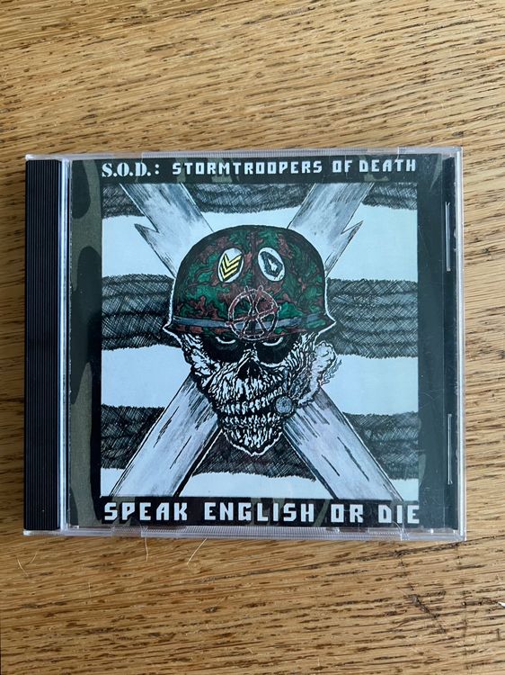 S.O.D Stormtroopers Of Death: Speak English Or Die CD (1992) | Kaufen ...