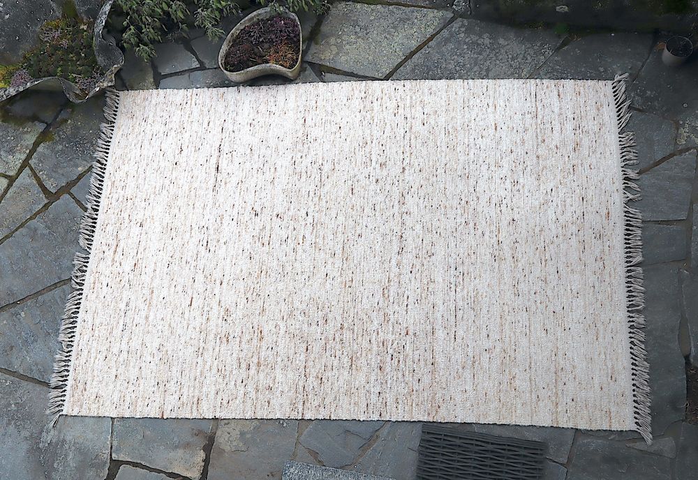 Teppich XXL Tisca? Handweb Wolle MCM Vintage 293x200 cm | Kaufen auf ...