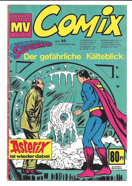 MV Comix Nr 6 1969 mit Asterix und Batman, Mickyvision (Gebraucht) in Winterthur für CHF 9 – mit ...