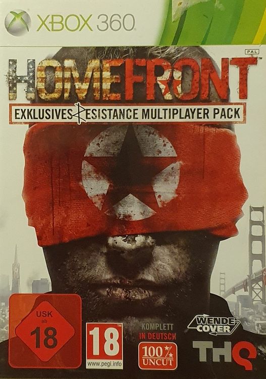 Microsoft XBOX 360 Game (XB360) Homefront (100% uncut) (Gebraucht) in ...