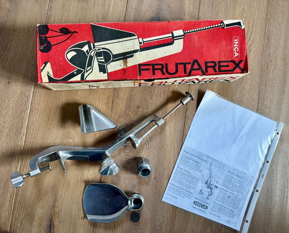 Vintage Kirschenentsteiner - INCA - Entsteiner - FRUTAREX (Gebraucht ...