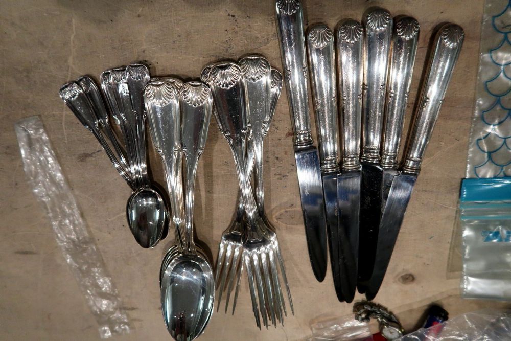 Christofle Silberbesteck 24 teil Muschel (Gebraucht) in Oberdorf BL für CHF 718 – mit Lieferung ...