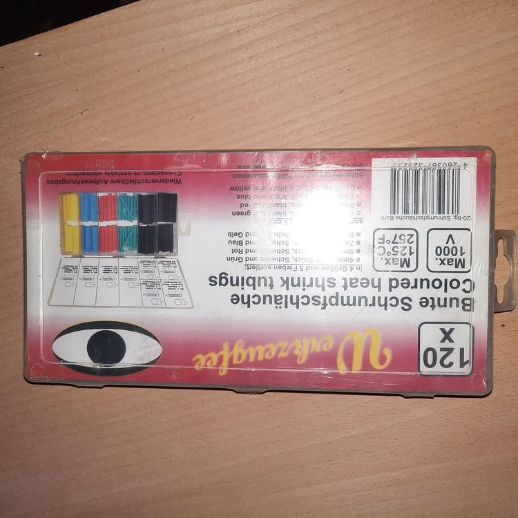 Schrumpfschlauch SET 120 teilig | Kaufen auf Ricardo