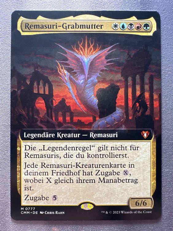 Remasuri-Grabmutter 0777 Commander Masters | Kaufen auf Ricardo