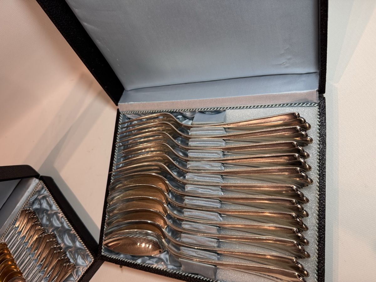 PEKA Besteckset 24-tlg versilbert 120 mit Etui (Gebraucht) in Rombach ...