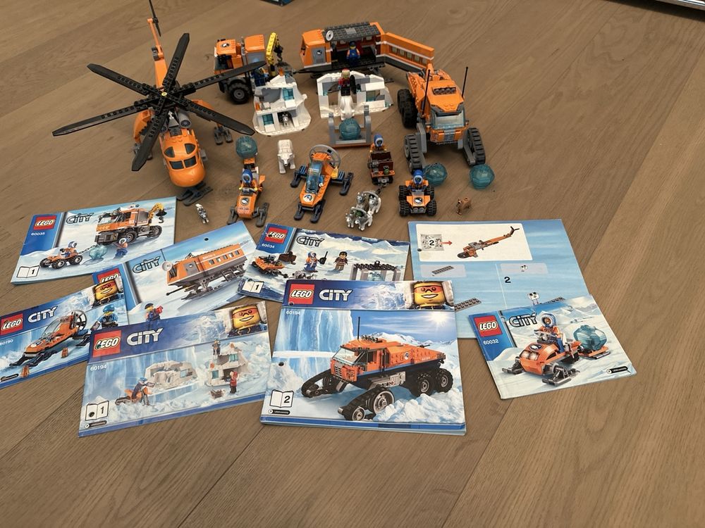 LEGO City Arktis-Set, 60194, 60035, 60032, 60034, 60190 🎃 (Gebraucht ...