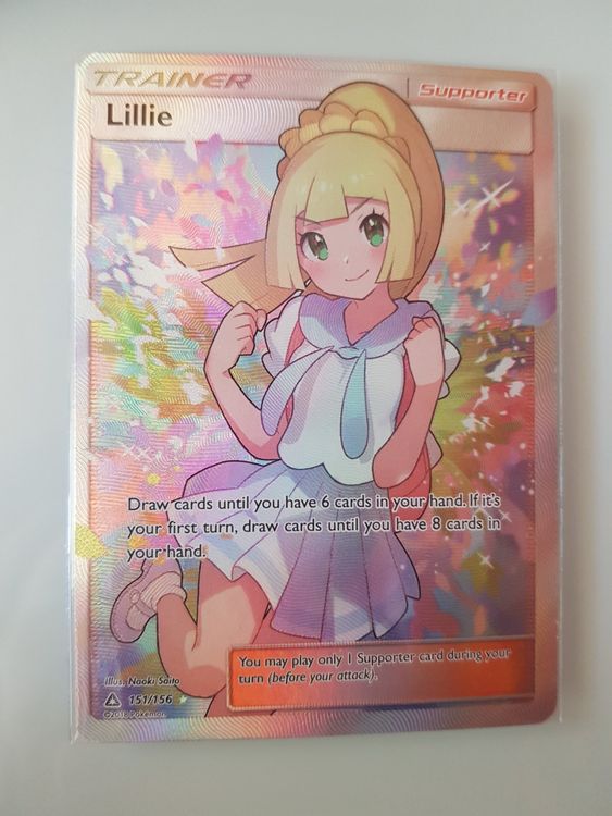 Pokemon Trainer Karte Lillie (Gebraucht) in Moosseedorf für CHF 150 ...