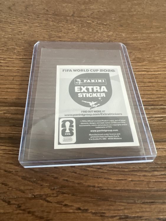 Panini WM 2026 Raúl Jiménez Extra Sticker Mexico Top Zustand (Neu und ...
