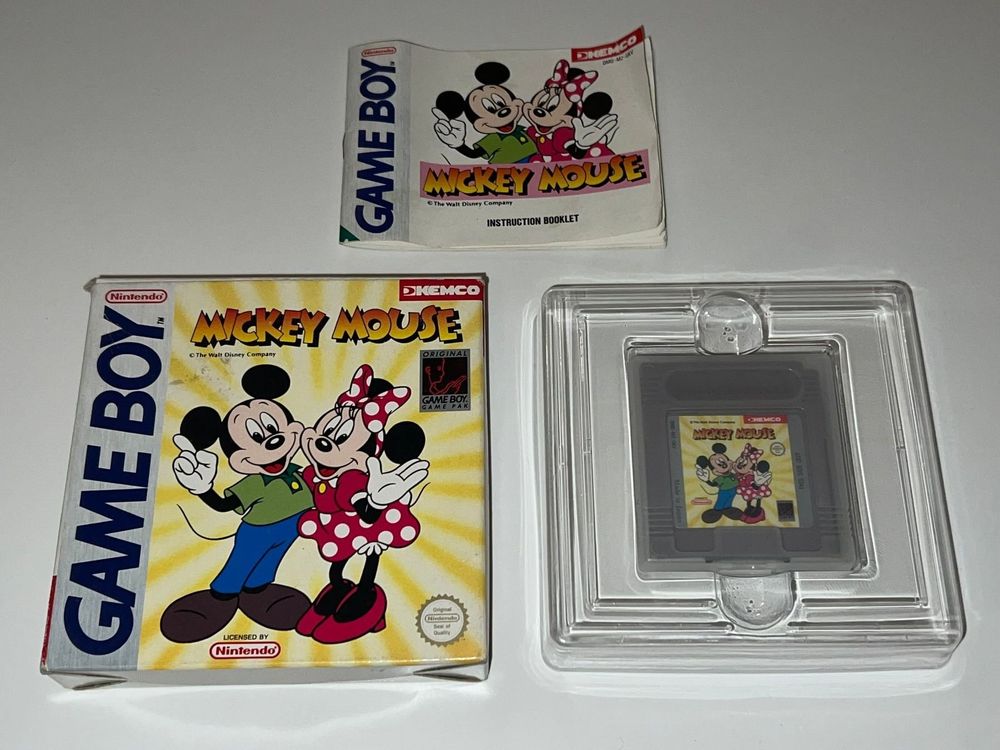 Nintendo Game Boy Classic (GB) Spiel - Mickey Mouse (OVP) (Gebraucht ...