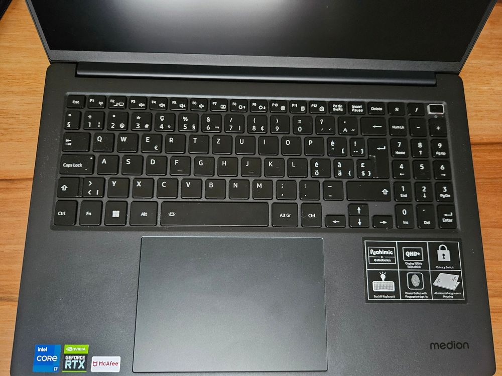 Medion Laptop Intel Core i7 RTX, Top Zustand! (Gebraucht) in Zürich für ...