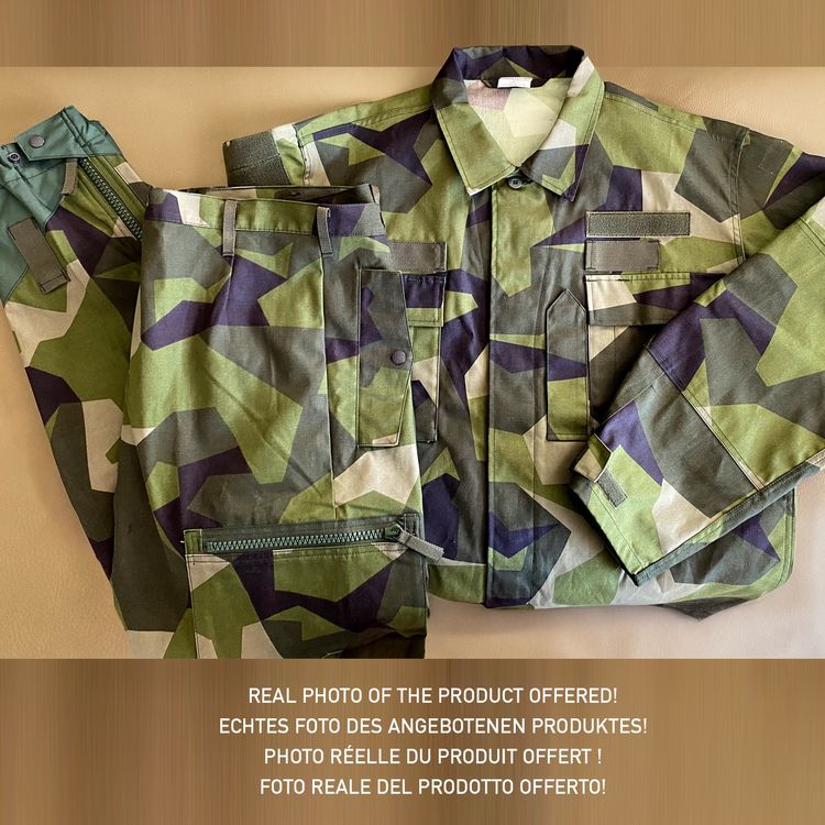 Schwedische M90 Militär kampfuniform - NIE BENUTZT! (Neu (gemäss ...
