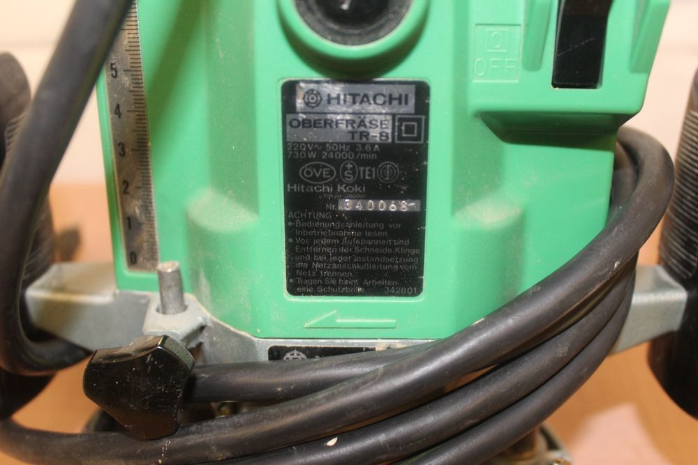 Oberfräse Hitachi aus Schreinerei Geschäftsauflösung | Kaufen auf Ricardo
