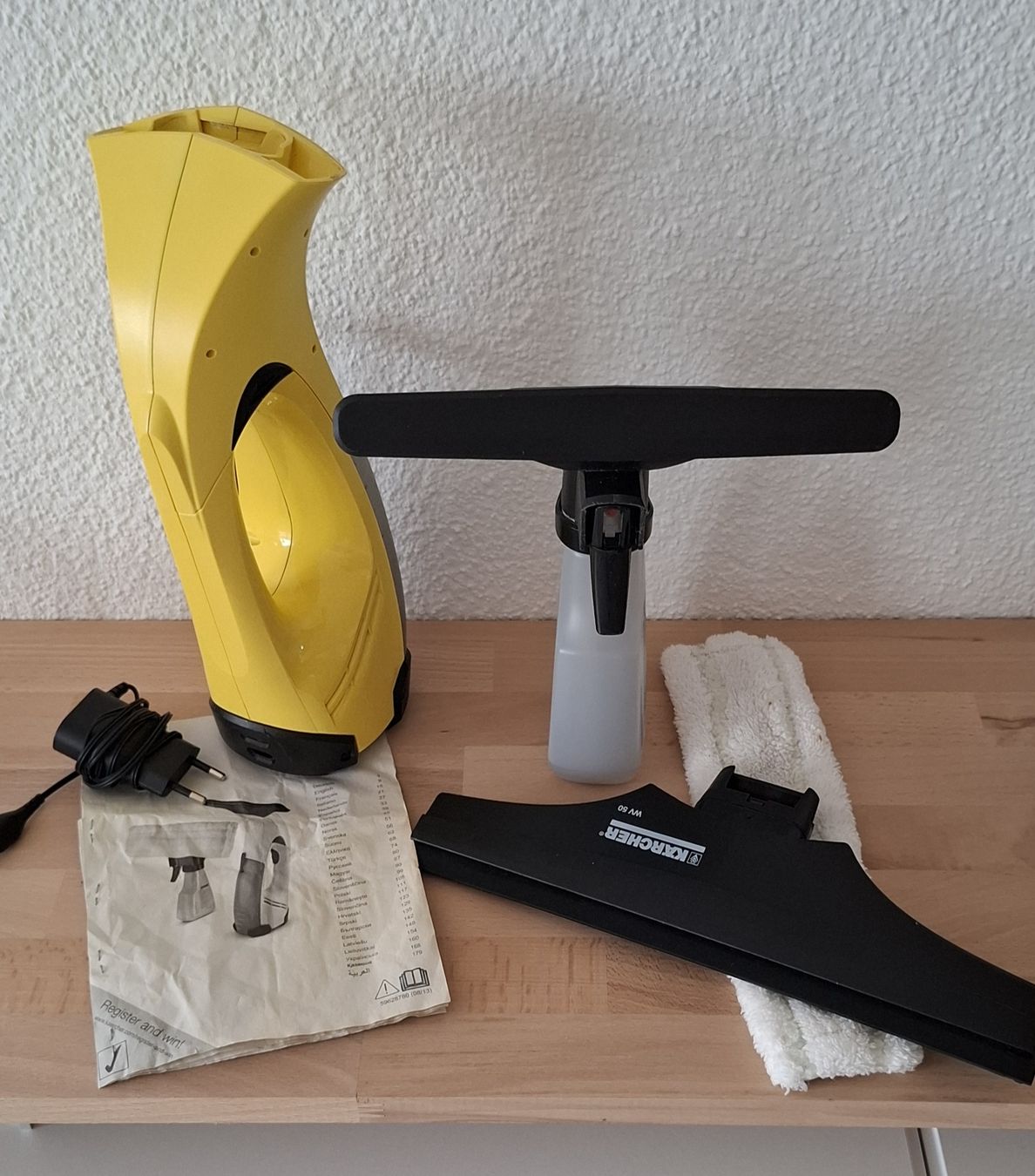 Kärcher WV 50 Plus - Fensterreiniger Set, Komplett! (Gebraucht) in ...