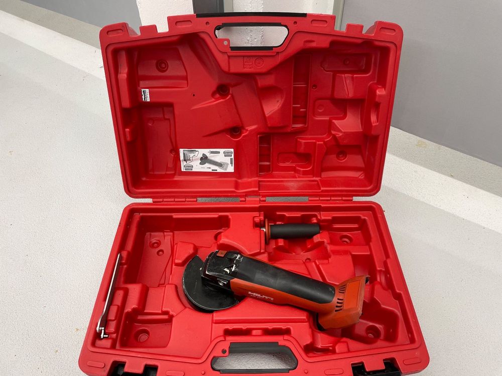 Hilti Akku Winkelschleifer AG 125-A22 im Koffer (Gebraucht) in Neftenbach für CHF 199 – mit ...