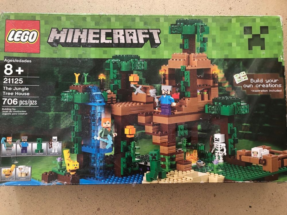 LEGO 21125 MINECRAFT The Jungle Tree House | Kaufen auf Ricardo