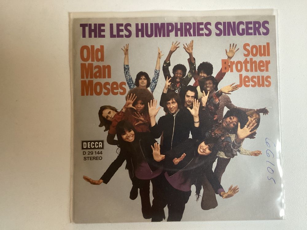 Les Humphries Singers Single- Old Man Moses / Soul Brother (Gebraucht ...